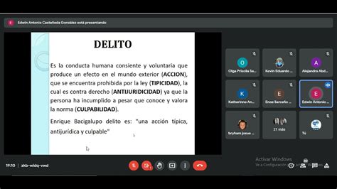Derecho Penal I Clase 8 USAC Escuela De Vacaciones YouTube