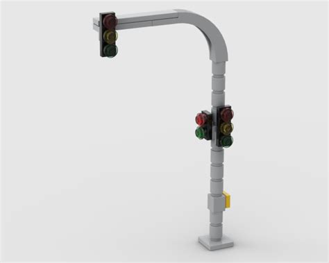 Lego Moc German Traffic Lights By Legomattiman Rebrickable Build