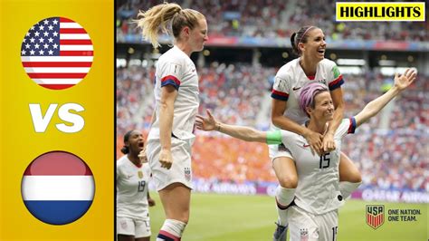 [final] Usa Vs Netherlands Extended Highlights 2019 Fifa Womens