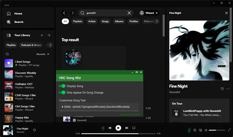 Github Vrcwizard Vrcsongwiz Simple App To Display Customizable Song