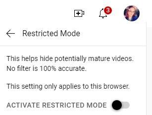 How To Turn Off Restricted Mode On YouTube