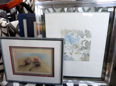 Anna Pugh Bn1938 Coloured Etching In Auctions And Price Archive