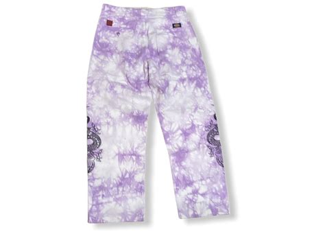 Clot X Dickies Dragon Tie Dye Chino Purple Mens Fw19 Us