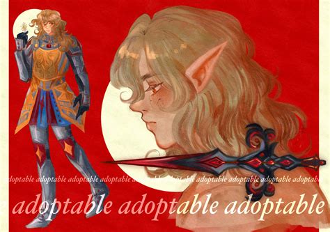 Open Knight Elf Adoptable By Nikodarksai On Deviantart