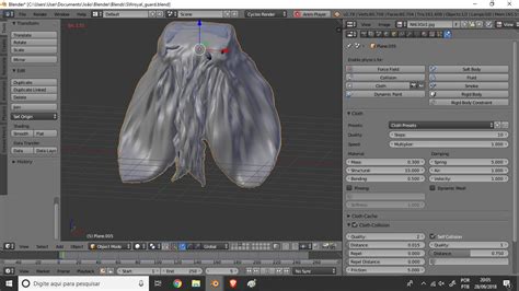 Whats Freaking Wrong With My Cloth Simulation Rblender