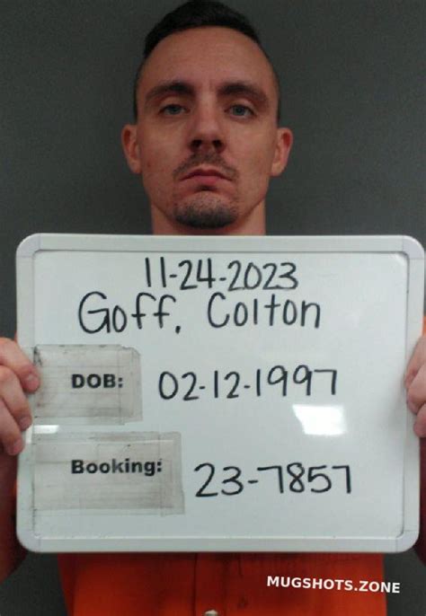 Goff Colton Duane 11242023 Sebastian County Mugshots Zone