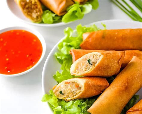 Thai Spring Rolls Recipe Leelalicious