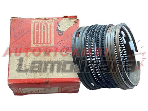 907988 Fasce Elastiche Segmenti Pistoni Fiat 600 60 040 410 6040