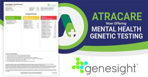 Announcing Genetic Testing For Mental Health Atracare Premiere