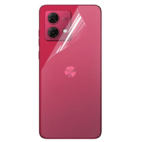 Противоударная гидрогелевая пленка Hydrogel Film для Motorola Moto G84 ...