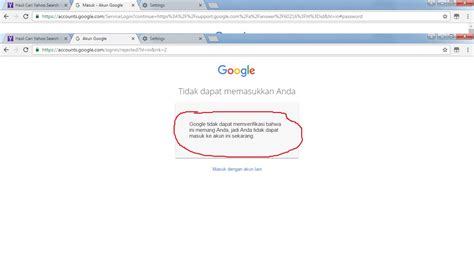 Bagaimana Cara Mengatasi Google Tidak Dapat Memverifikasi Bahwa Ini Memang Anda Jadi Anda Tidak