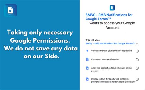 SMSQ SMS Notifications For Google Forms Google Workspace Marketplace