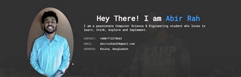 personal portfolio using asp devpost