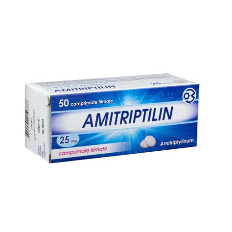 Cumpără Amitriptilin 25mg Comp Film N10x5 La Cel Mai Bun Preț Din