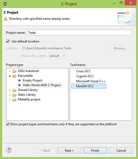 Instalando Eclipse Cdt 13
