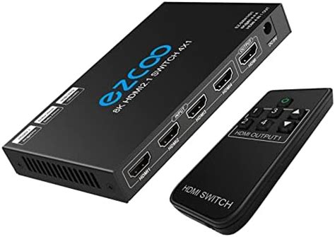 Amazon 4K HDMI Switch 4x1 4 Port HDMI Selector Switcher 4 In 1