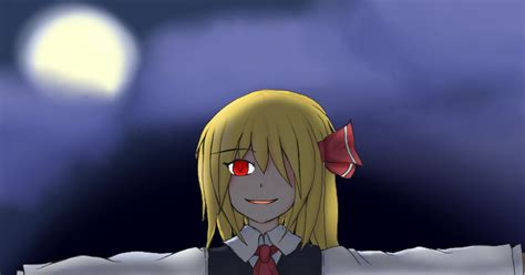 ルーミア 宵闇接近中 燈籠と紅茶のイラスト Pixiv