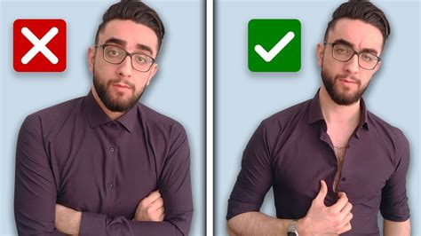 استایل پسران 8 ترفند پیراهن که شما رو سکسی تر به نظر میرسونه Youtube