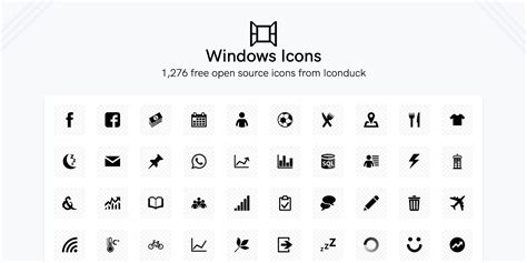 Windows Icons By Iconduck Figma Community