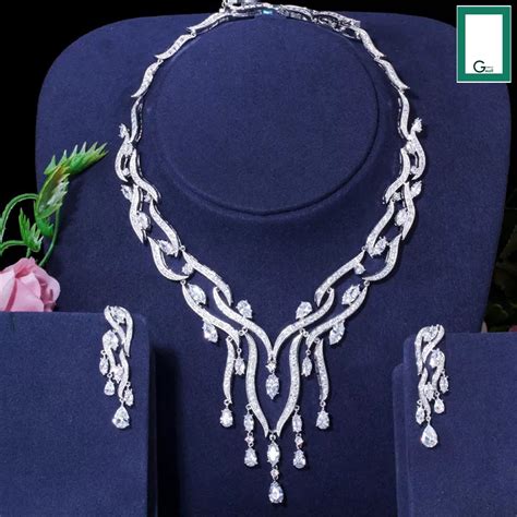 Braut Schmuck Set Einzigartige Elegante Design Hochzeit Etsy