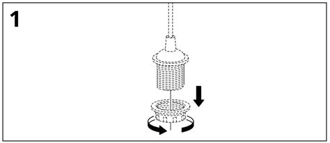 Ikea Dyvika Pendant Lamp Shade Instructions