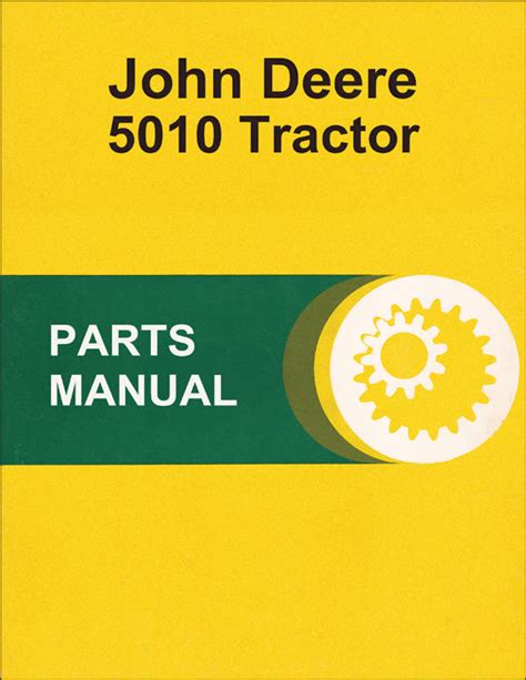 Jd 5010 Tractor Parts Catalog Farm Manuals Fast