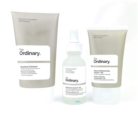 Amazon The Ordinary The Daily Set Daily Skincare Routine With