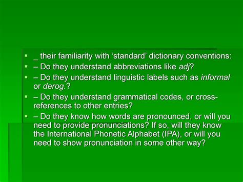 Types Of Dictionaries презентация онлайн