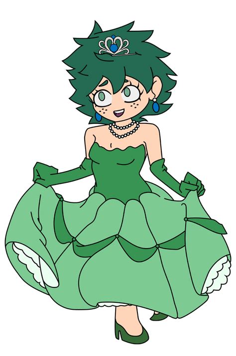 Princess Deku By Blindingradiantvoi On Deviantart