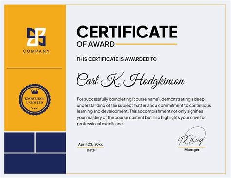 Class Completion Certificates Printable Free Custom Printable