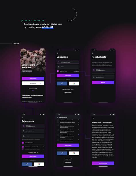Pwa Template For Loyalty Card Program Behance