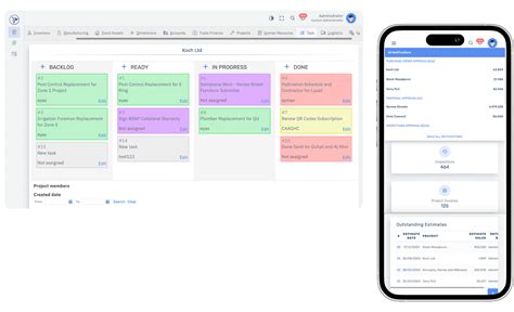 Erp For Construction And Project Management Solution Erp™