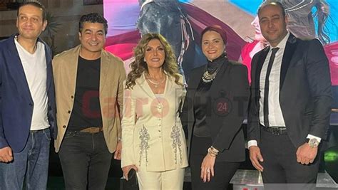 بحضور هاني شاكر نادية مصطفى تحتفل بأغنيتها الجديدة يسلملي ذوقهم صور