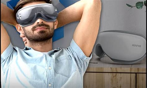 Save 67 On The Renpho Eye Massager That Soothes Tired Eyes Eases