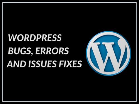 Fix Complex Wordpress Issues Fix Wordpress Bug Fix Errors Upwork