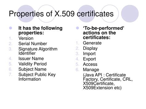 Ppt X Certificate Management In Net Powerpoint Presentation