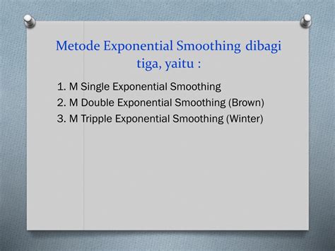 Ppt Metode Pemulusan Smoothing Powerpoint Presentation Free