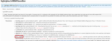 [python] class imbalance class weight