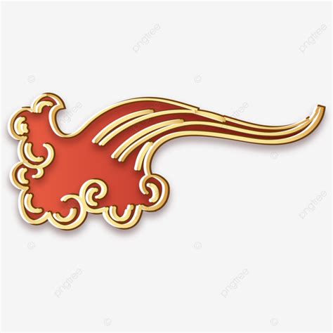 Chinese Style Three Dimensional Auspicious Cloud Decoration Chinese