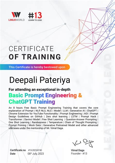 Deepali Pateriya On Linkedin Linuxworld Certificateofcompletion