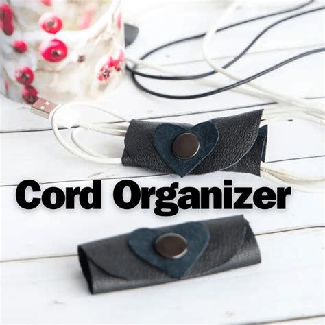 Diy Cord Organizer Small Bits Of Happiness