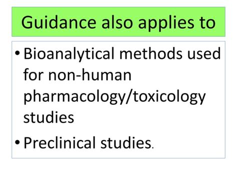 Bioanalytical Method Validation Usfda PPTX