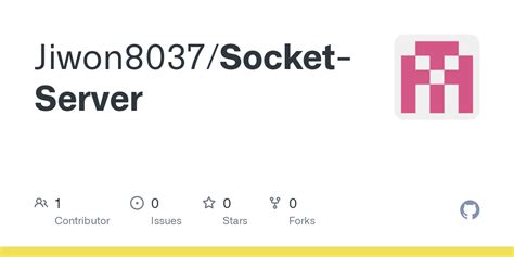 Github Jiwon8037socket Server
