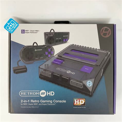Hyperkin Retron 2 Hd Gaming Console Space Black Snes Super Ninte