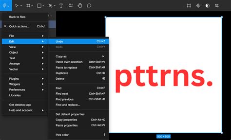 How To Undo In Figma Pttrns