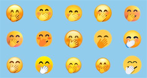 🤭 Face With Hand Over Mouth Emoji