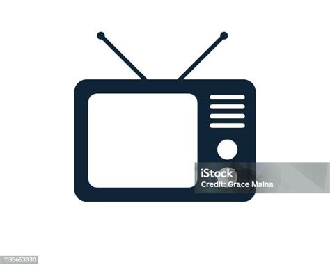 안테나와 오래 된 아날로그 텔레비전 Tv 세트 텔레비전에 대한 스톡 벡터 아트 및 기타 이미지 텔레비전 텔레비전 산업