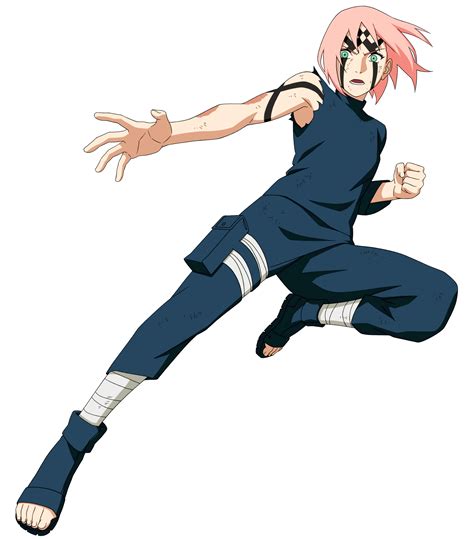 Sakura Haruno Byakugou Activated By Queenpenguinart On Deviantart