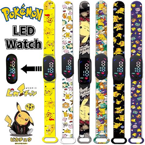 Montre électronique Pokemon Anime pour enfants Test et Avis