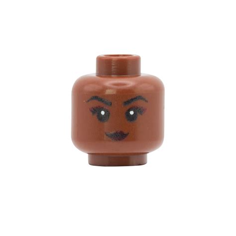 Makeup Smile Custom Printed Minifigure Head Minifigsme